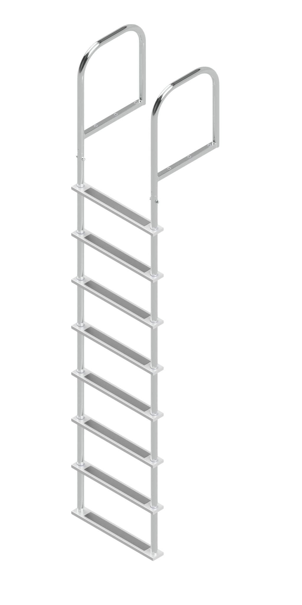 Eight-Step Dock Ladders — StainlessDockLadders.com