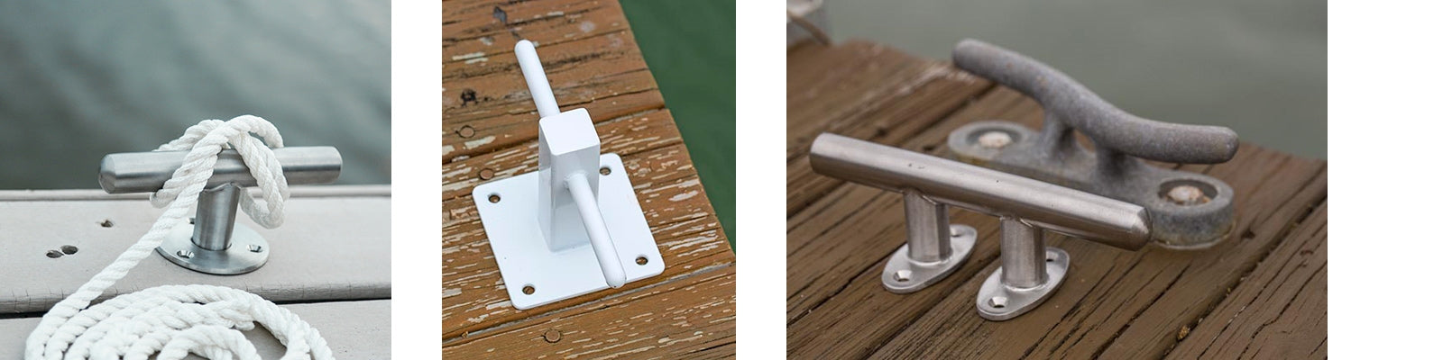 Dock Cleats and Bollards — StainlessDockLadders.com